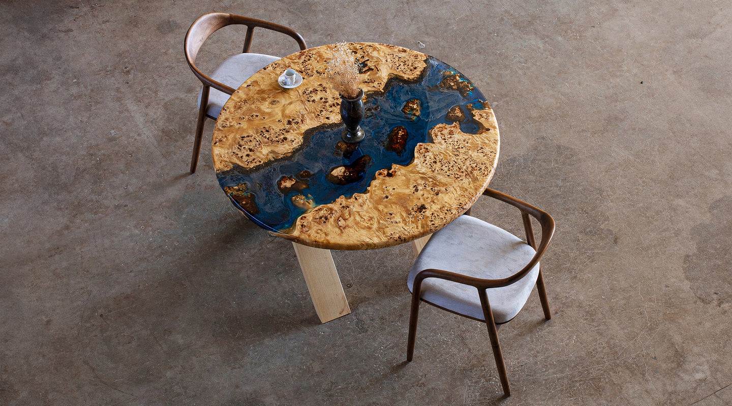 Discover the Captivating Beauty of Resin Tables | Eurus Concept