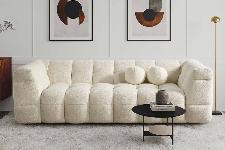 The Boucle Sofa Trend: Make a Design Statement with Eurus Concept